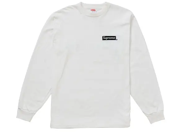 Supreme Sacred Unique Long Sleeve Tee Shirt - White