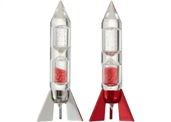 Supreme Rocket Timer - Red⁄Silver | Editorialist