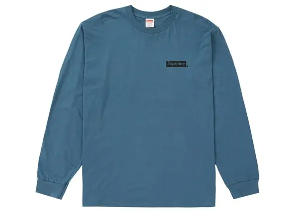 Supreme Sacred Unique Long Sleeve Tee Shirt - Slate