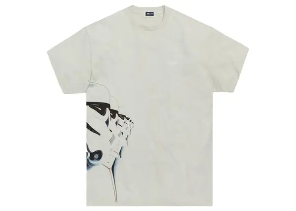 Kith X Star Wars Storm Trooper Tee Shirt - Chalk