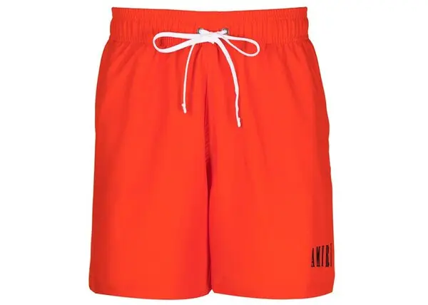 Amiri Core Logo Swim Shorts - Orange