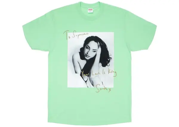 Supreme Sade Tee Shirt - Light Green
