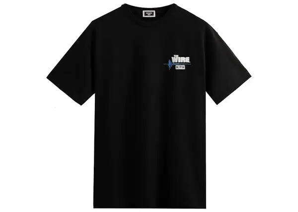 Kith The Wire Soundwave Tee Shirt - Black