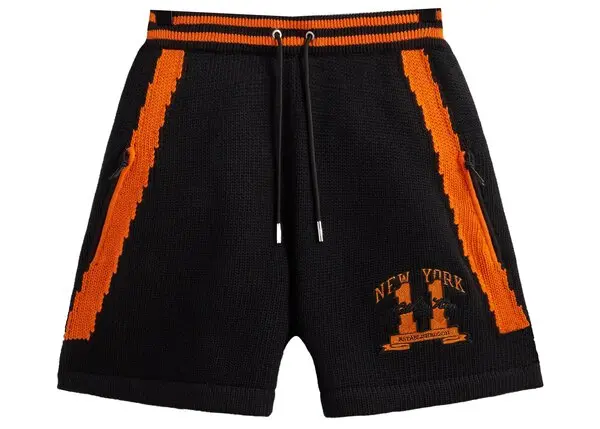 Kith New York Knicks Knit Turbo Short - Black | Editorialist