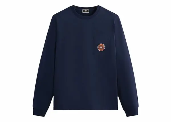 Kith New York Knicks Ny To The World Ramble Long Sleeve Tee Shirt - Nocturnal