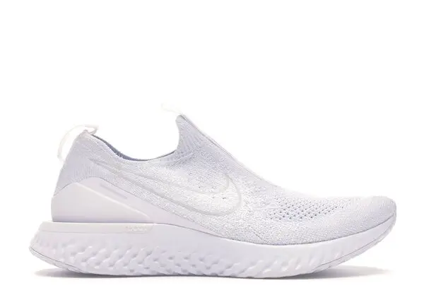 Nike Epic Phantom React Flyknit - White/pure Platinum
