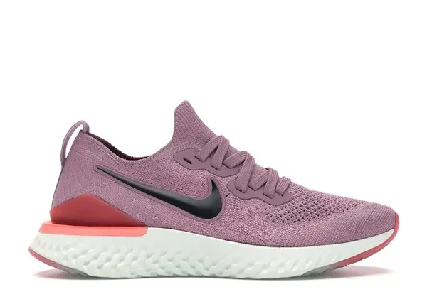 Nike Epic React Flyknit 2 - Plum Dust/black/ember Glow