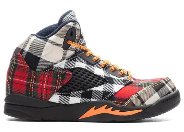 JORDAN 5 Retro Plaid Sneakers