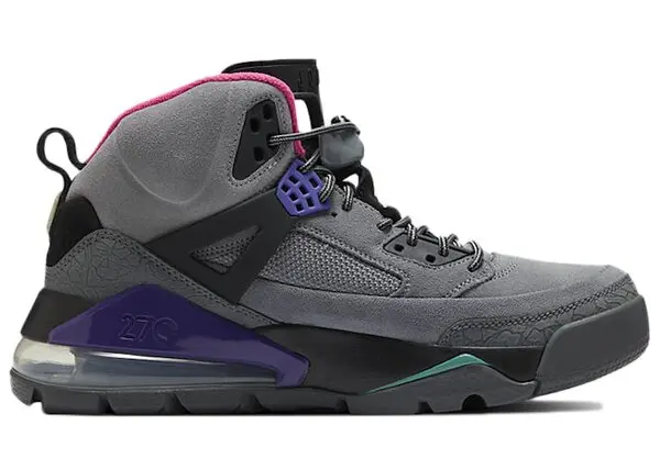 JORDAN Spizike 270 Boot - Smoke Grey/barely Volt/black