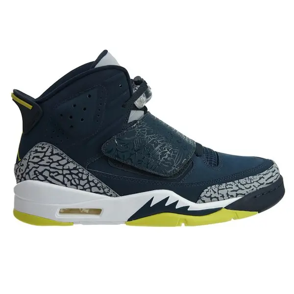 JORDAN Son Of Sneakers - Armory Navy Blue/electrolime/white