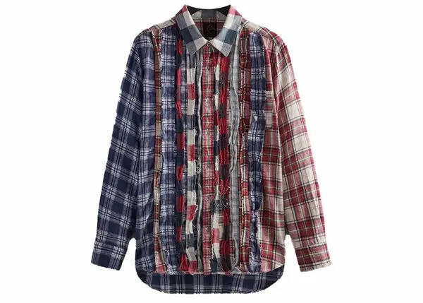 Kith Needles Ribbon Cuts Flannel Shirt