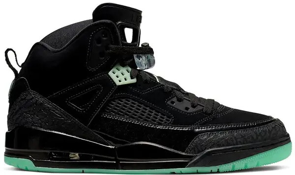 JORDAN Spizike Sneakers - Black/anthracite/green Glow