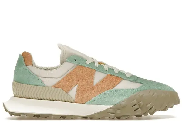 NEW BALANCE Xc72 Lace Up Sneakers - Bright Mint/ginger/sea Salt