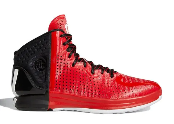 Adidas D Rose 4 Restomod Brendain High-top Sneaker - Red/black