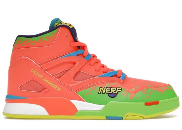 REEBOK Pump Omni Zone Ii Nerf Light Jammer - Solar Orange/solar Lime/solar Yellow