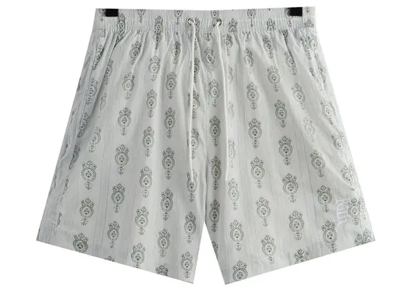 Kith Printed Active Striped Ornament Swim Short
