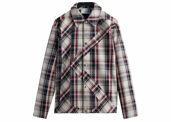 Kith Plaid Initial K Jacket - Oat