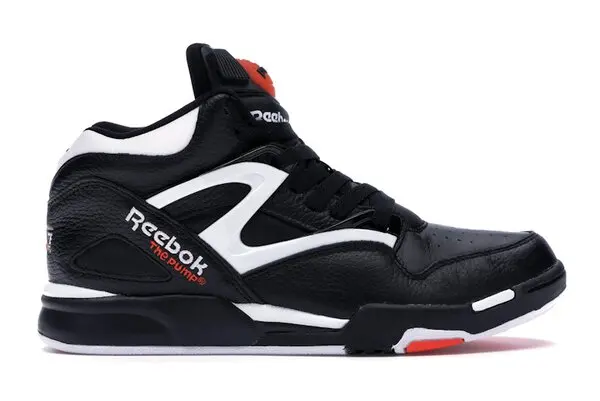 REEBOK Pump Omni Lite Dee Brown Sneakers - Black/white/varsity Orange