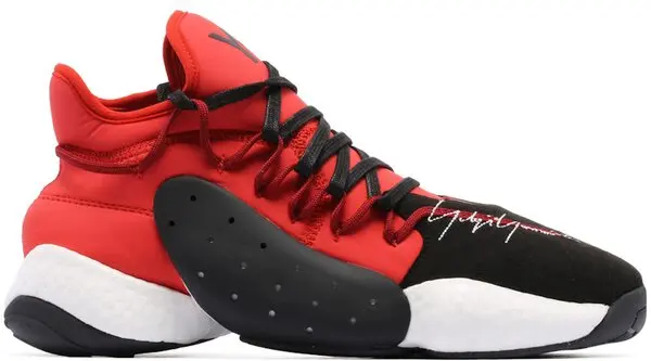 Adidas Byw Bball Sneakers - Core Black/lush Red/crystal White