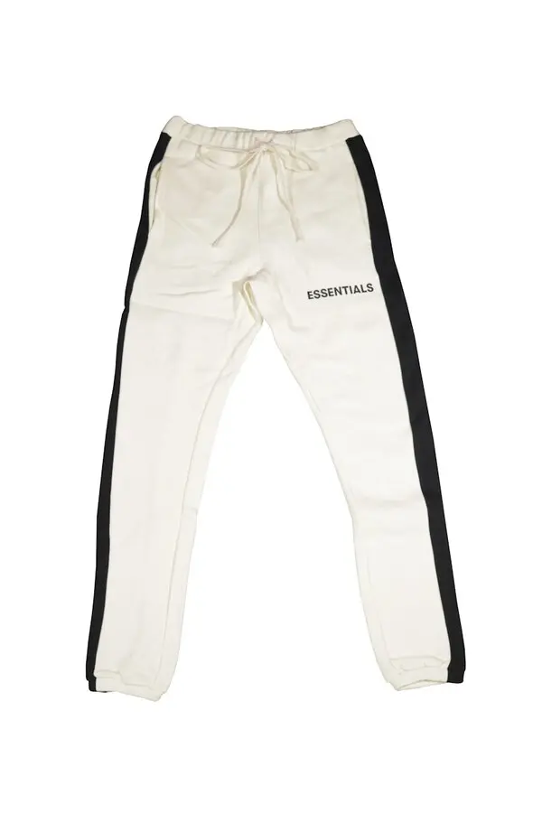Fear Of God Essentials Side Stripe Sweatpants - Beige