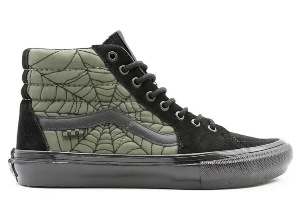 VANS Skate Sk8-hi Ben Kadow Spiderin Sneakers - Black/web