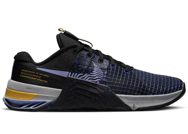 Nike Metcon 8 Sneakers - Black/light Thistle/dark Smoke Grey