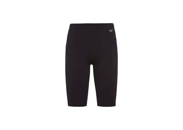 Prada Stretch Jersey Biker Shorts - Black