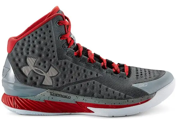 Under Armour Ua Curry 1 Underdogin Sneakers - Silver/red