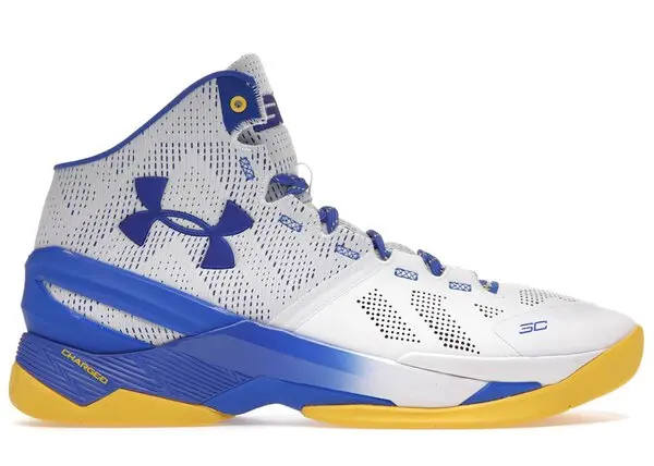 Under Armour Curry Two Dub Nation Home Sneakers - White/royal/taxi