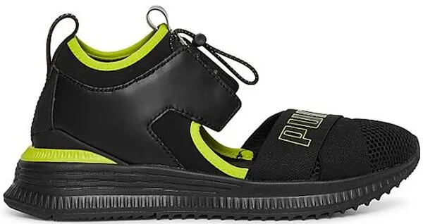 PUMA Avid Sandals - Puma Black/limepunch