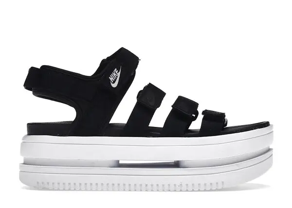 Nike Iconic Classic Sandal - Black/white