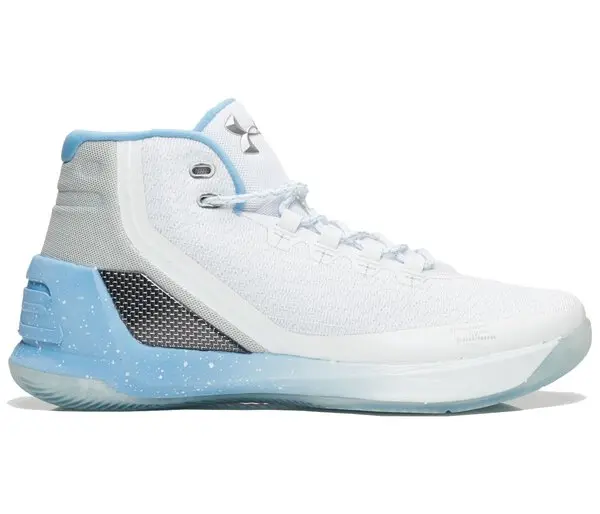 Under Armour Curry 3 Birthday Sneakers - White/blue/grey
