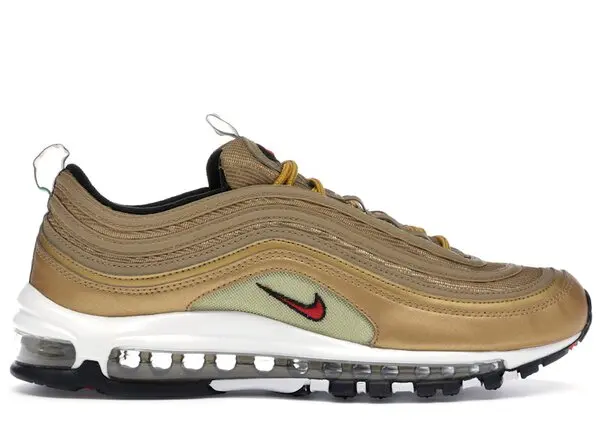 Nike Max 97 Italy - Metallic Gold/white/black