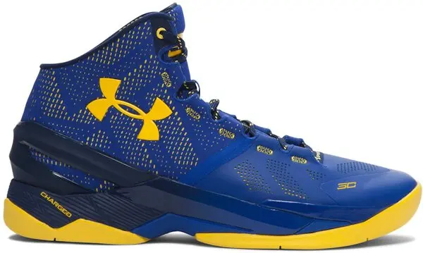 Under Armour Ua Curry 2 Dub Nation Away Sneakers - Cobalt Blue/academy/taxi