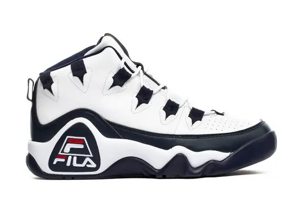 FILA Grant Hill 1 Sneakers - White/fila Navy Blue/fila Red