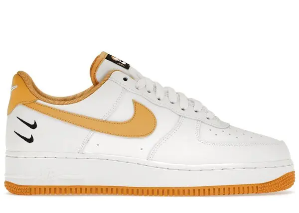 Nike Air Force 1 Low '07 Lv8 Sneakers - White/black/light Ginger