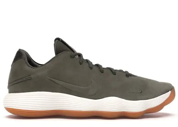 Nike Hyperdunk 2017 Low Sneakers - Olive/white/gum Light Brown