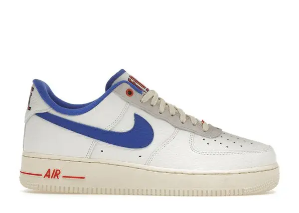 Nike Force 1 Low '07 Lx Command Force Sneakers - University Blue/hyper Royal/picante Red