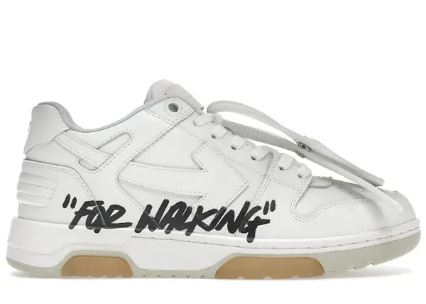 Off-White Out Of Office Ooo Low Top Sneakers - White/black
