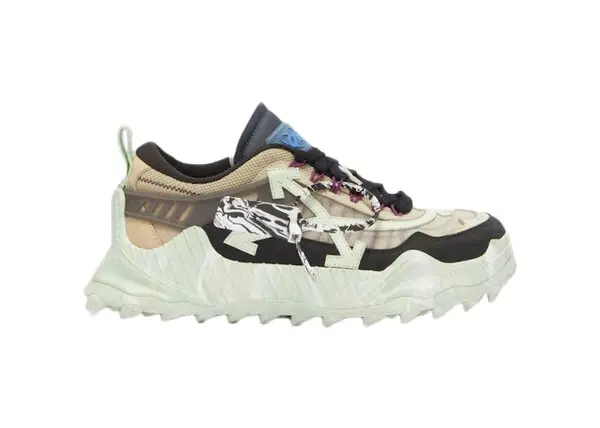 Off-White Odsy-1000 Sneakers - Light Green/black/beige