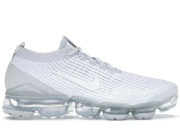 Nike Air Vapormax Flyknit 3 Sneakers - White/pure Platinum