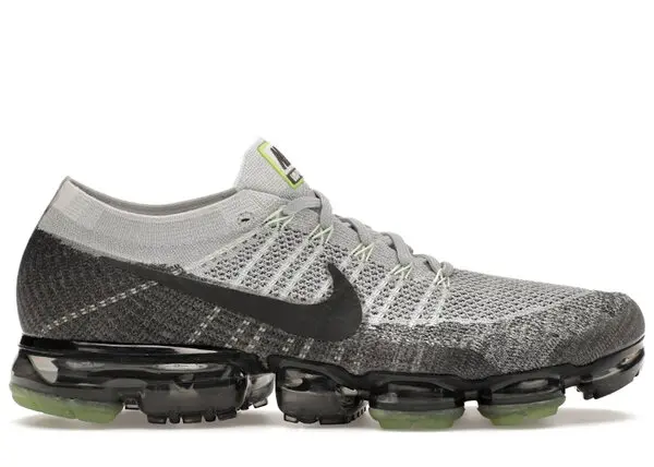 Nike Air Vapormax Grey Neon - Pure Platinum/anthracite/white