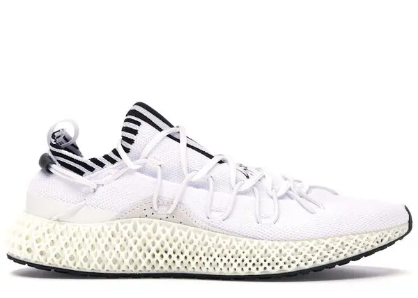 Adidas Runner 4d Ii Core Sneakers - White/black/core White