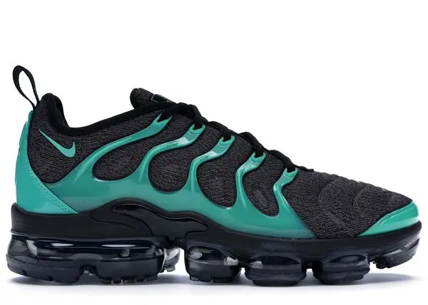 Nike Air Vapormax Plus Sneakers - Black/clear Emerald/cool Grey