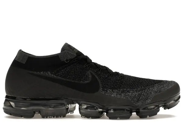 Nike Air Vapormax Flyknit Sneakers - Black/anthracite/dark Grey