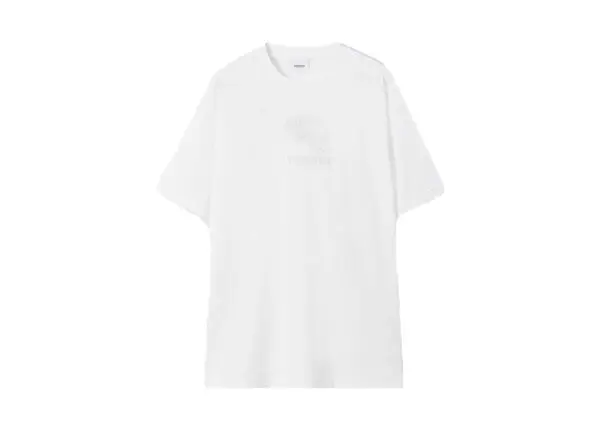 Burberry Ekd Cotton T-shirt - White