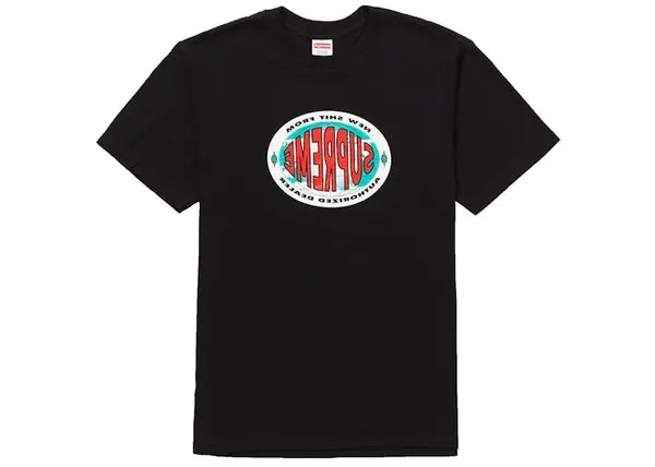 Supreme New Shit Tee Shirt - Black