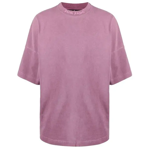 Palm Angels Classic Logo Over Tee Shirt