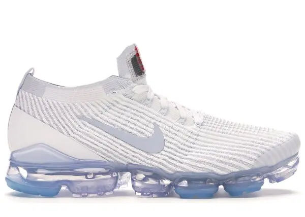 Nike Air Vapormax Flyknit 3 One Of One Sneakers - White/pure Platinum/grey Fog