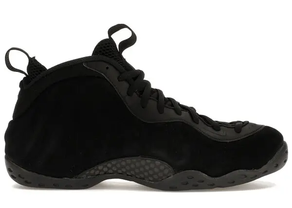 Nike Air Foamposite One Suedein Sneakers - Black/anthracite